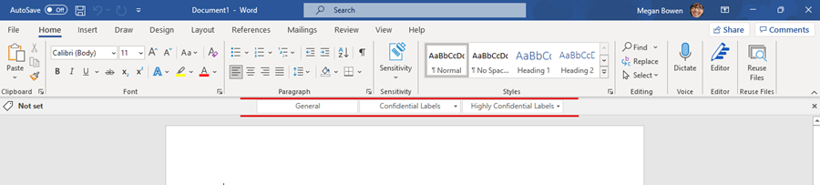 Microsoft Information Protection Sensitivity Labelling Traffic Light ...